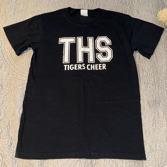 Varsity | Tops | For 15 Sale Ths Tigers Cheer Black Tshirt Adult S ...